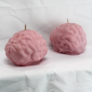 Human Brain Candle | Gothic Gifts by the Blackened Teeth | Vegan ...