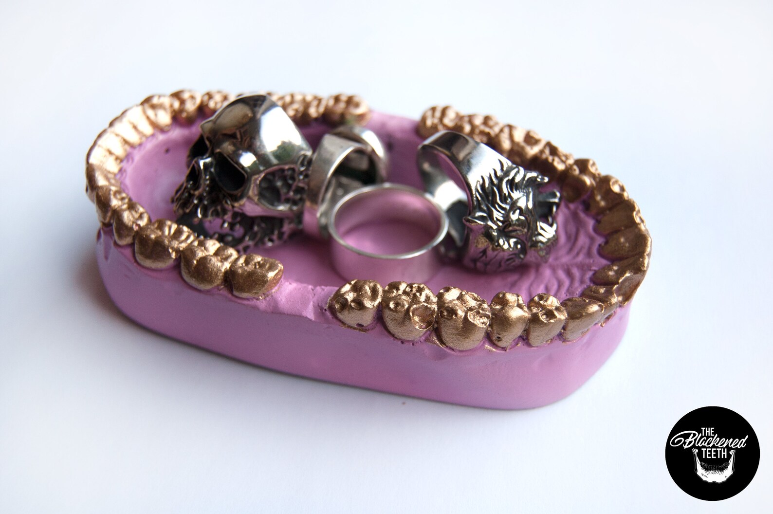Teeth Trinket Tray Jewellery Tray Skull Decor Ring Dish - Etsy UK