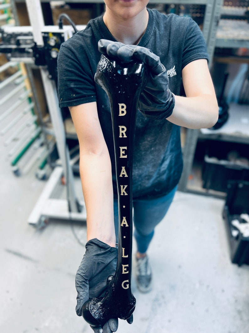 Engraved Custom Femur Bone Gothic Wall Art Gothic Home - Etsy UK