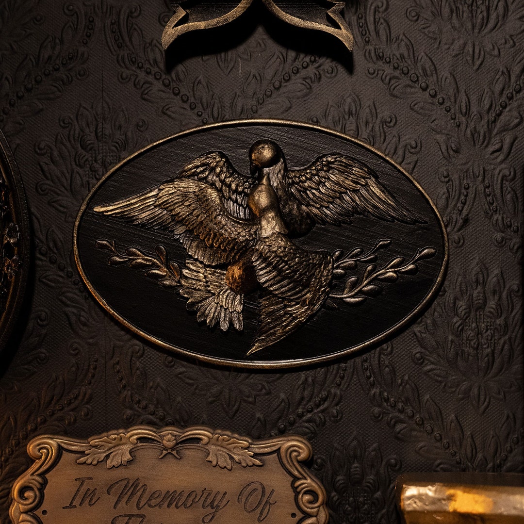 Reunited - Gravestone Plaque | Wall Hanging | Gothic Gallery Wall ...