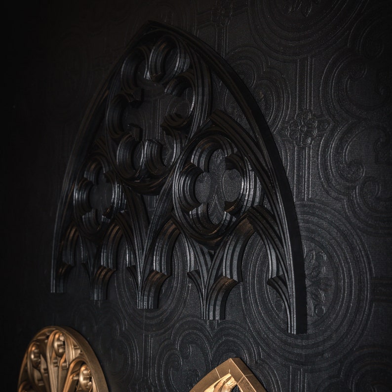 Vivica Gothic Arch Wall Hanging by the Blackened Teeth | Gothic Wall ...