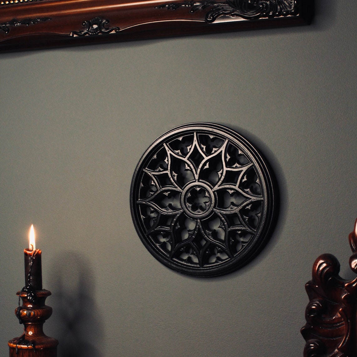 VICTOR Gothic Window Wall Hanging Gothic Home Decor - Etsy