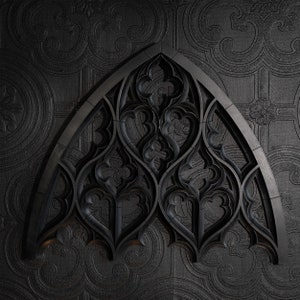 OSIRIS Gothic Arch Wall Hanging by the Blackened Teeth | Gothic Wall ...