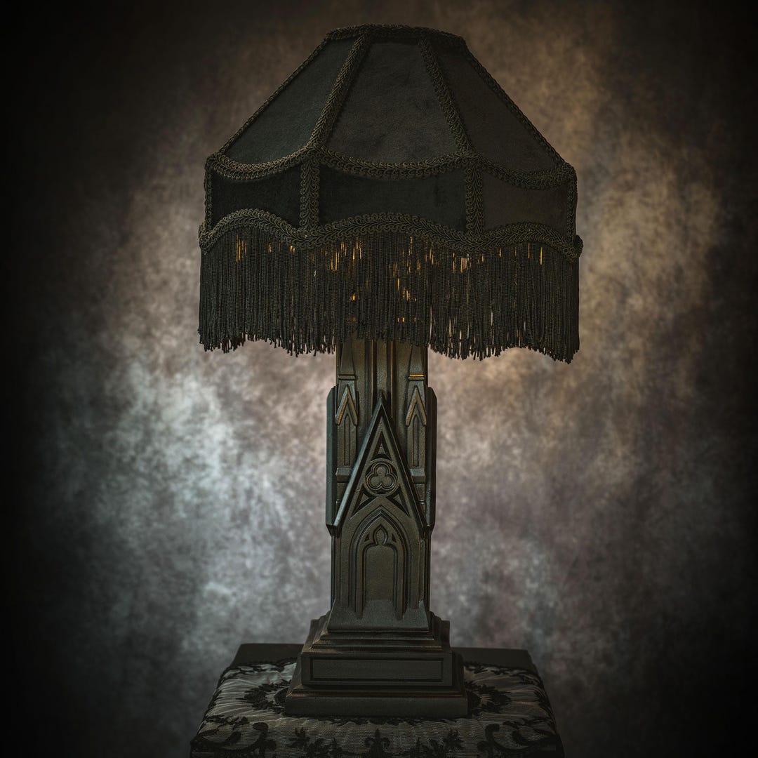 Vonust Gothic Cathedral Lamp | Gothic Lighting | Gothic Table Lamp ...