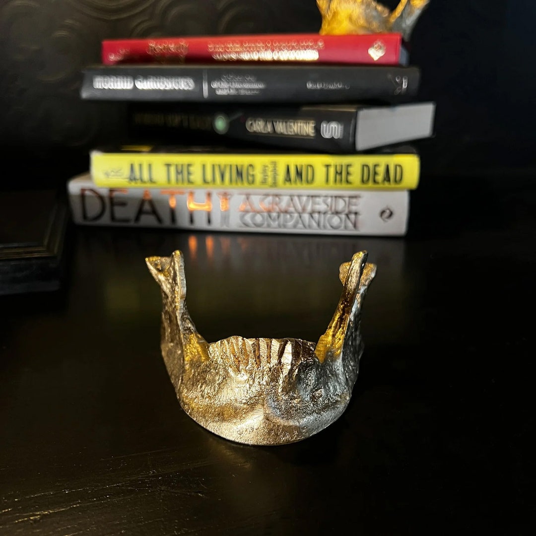 Gothic Jaw Phone Holder | Human Jaw Replica | Handmade by the Blackened ...