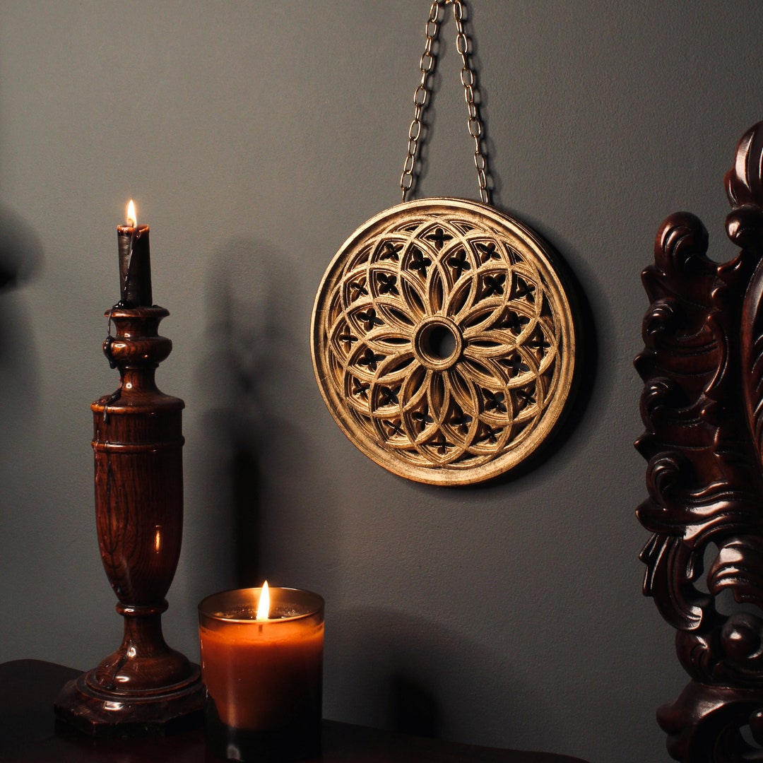 VINCENT Gothic Window Wall Hanging Gothic Home Decor - Etsy