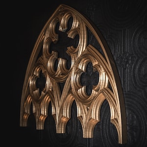 Vivica Gothic Arch Wall Hanging by the Blackened Teeth | Gothic Wall ...