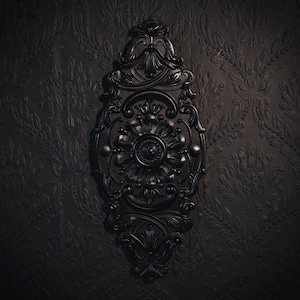 Baroque Plaque - REIGN | Gothic Gallery Wall | Gothic Decor | Handmade ...