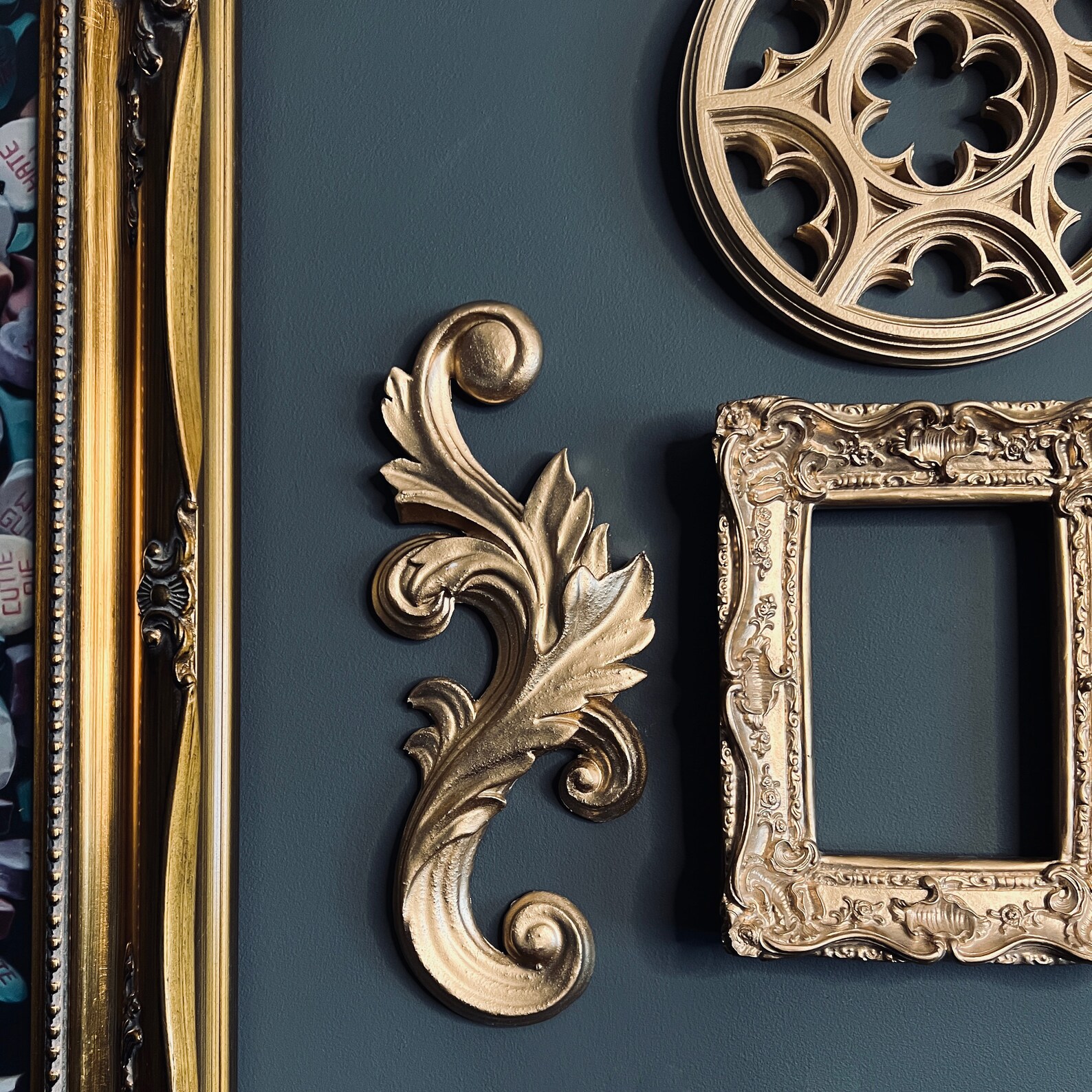 Gothic Filigree Wall Decor Gothic Gallery Wall Handmade by - Etsy