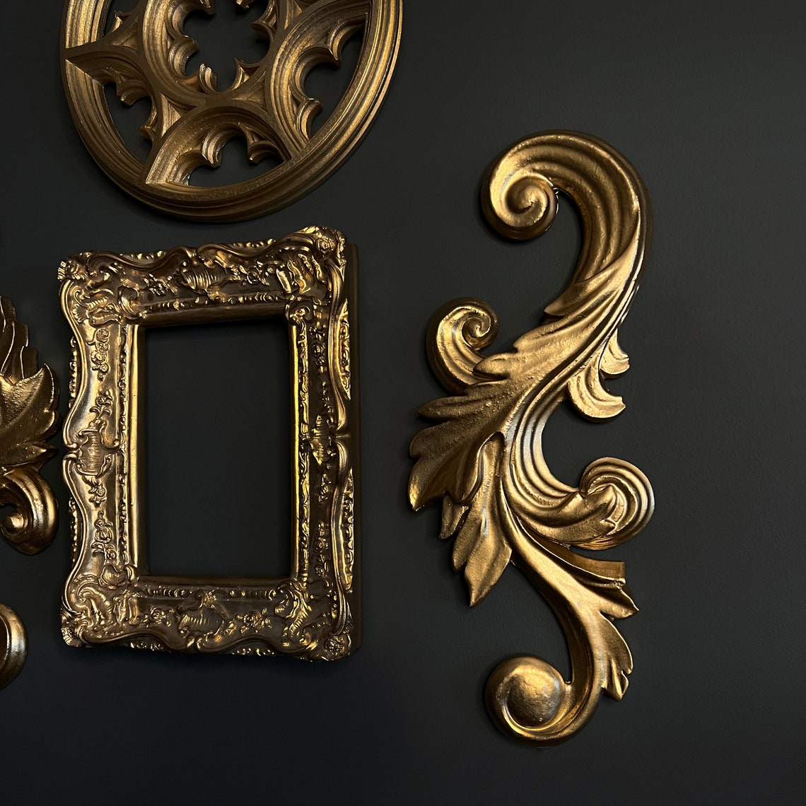 Gothic Filigree Wall Decor Gothic Gallery Wall Handmade by - Etsy