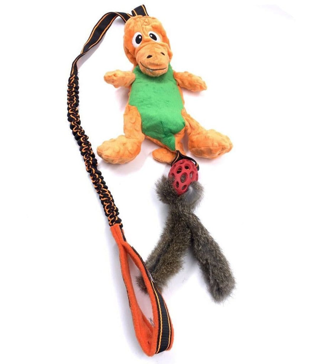 Paws Made ™ Dino Dangler - Bright Funky Bungee Dinosaur Holee Cage ...