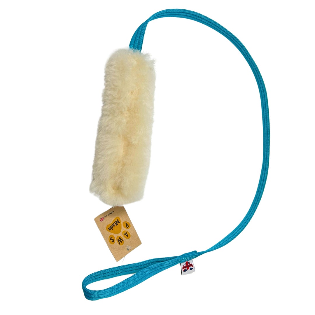 Paws Made Dog Toy XL Fat Sheep Tug Training Fur Tugger Fun Colour ...