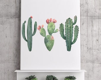Kaktus poster - Etsy.de