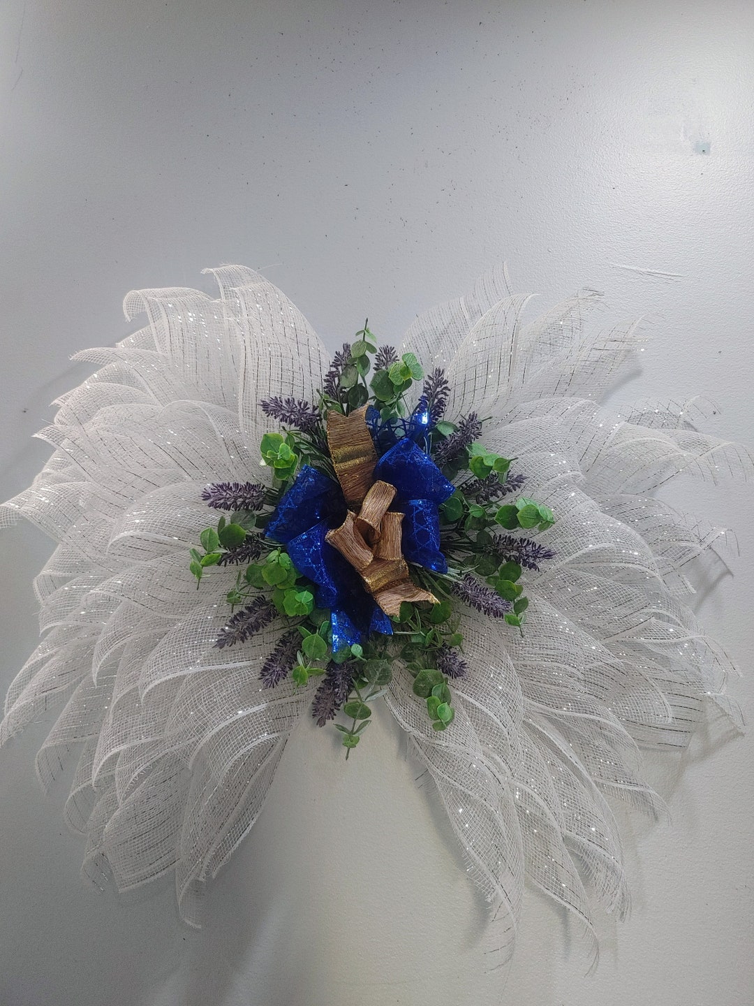 Angel Wing Wreath - Etsy