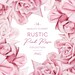 Rustic Roses Clipart, Pink Wedding Flowers, Vintage Illustration - Etsy