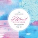 Abstract Watercolor Digital Papers, VOL IV, 14 Hand Painted Watercolor ...