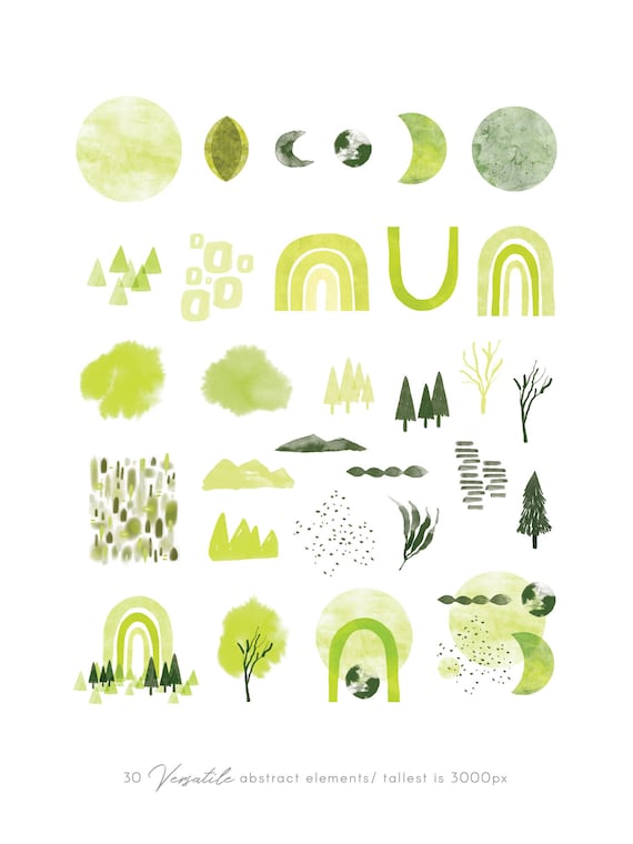 Neon Green Clip Art
