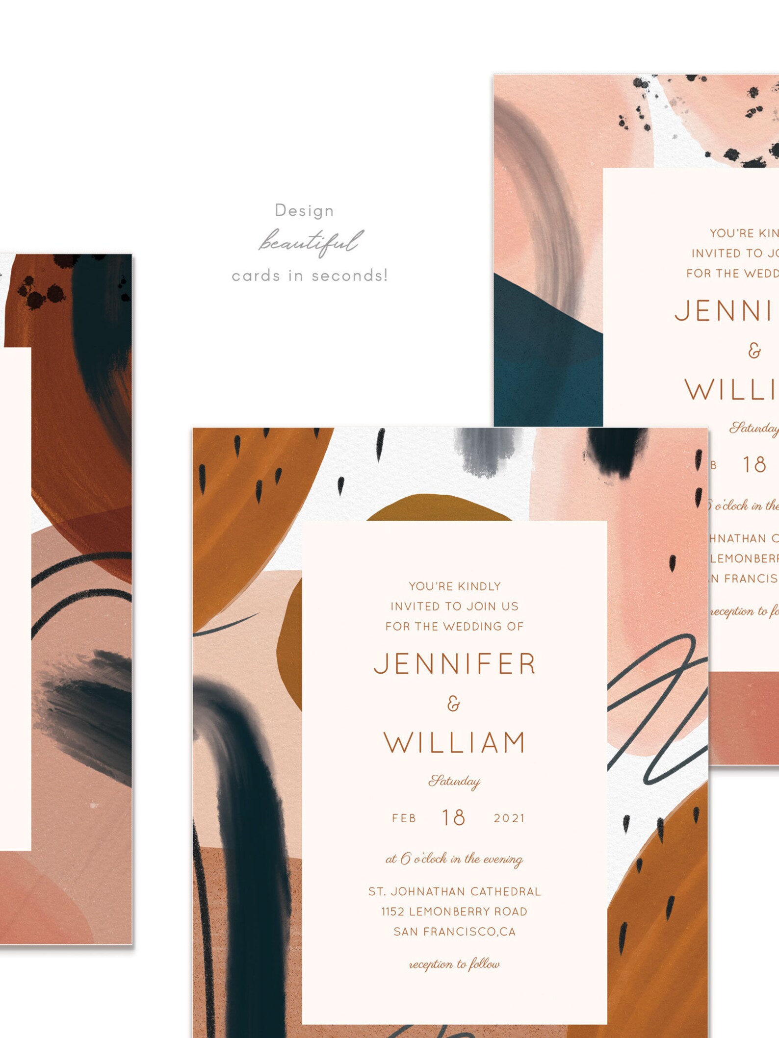 Modern Boho Collage Clipart, Neutral Abstract Shapes, Hand Drawn ...