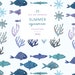 Summer Fish Clipart - Watercolor Sea Life Illustrations - Etsy