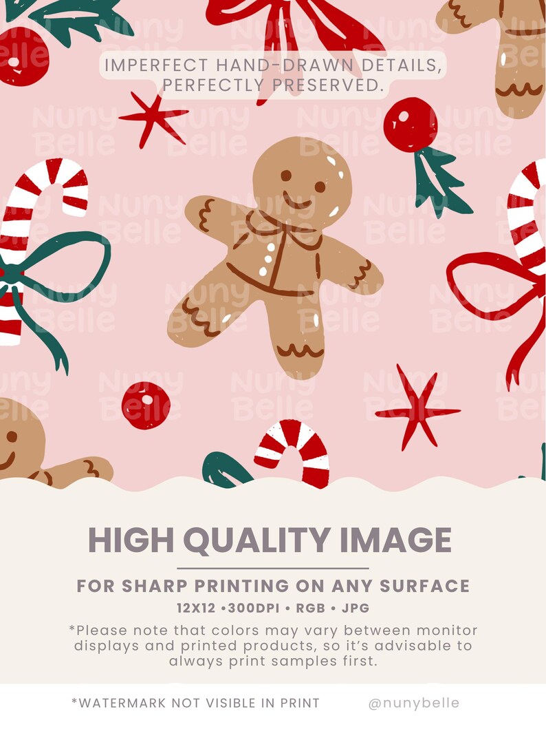 Pink Christmas Seamless Pattern, Retro Coquette Digital Repeat for ...