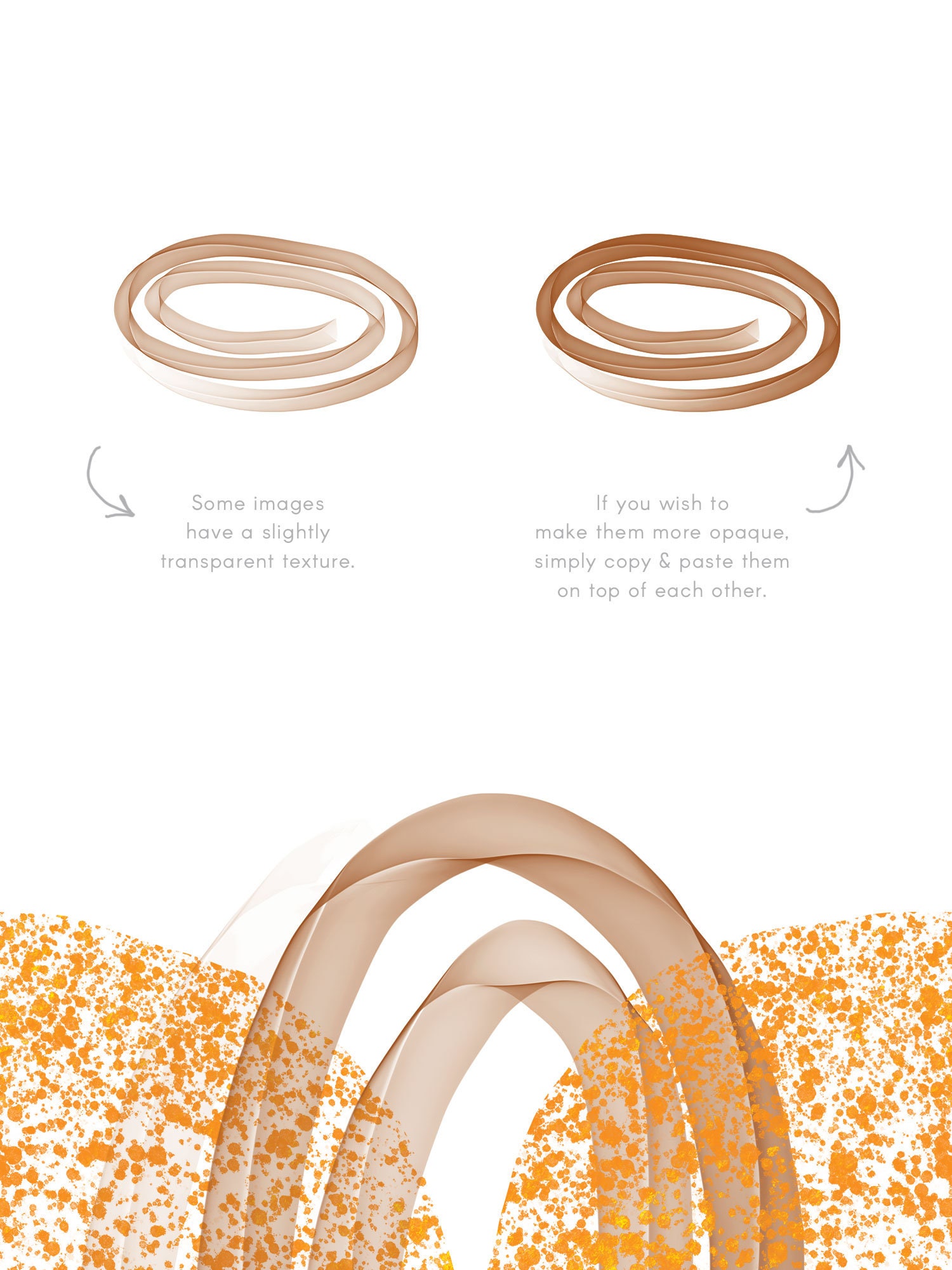 Abstract Boho Shapes Clip Art, Simple Geometric Illustrations, Colorful ...