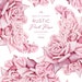 Rustic Roses Clipart, Pink Wedding Flowers, Vintage Illustration - Etsy