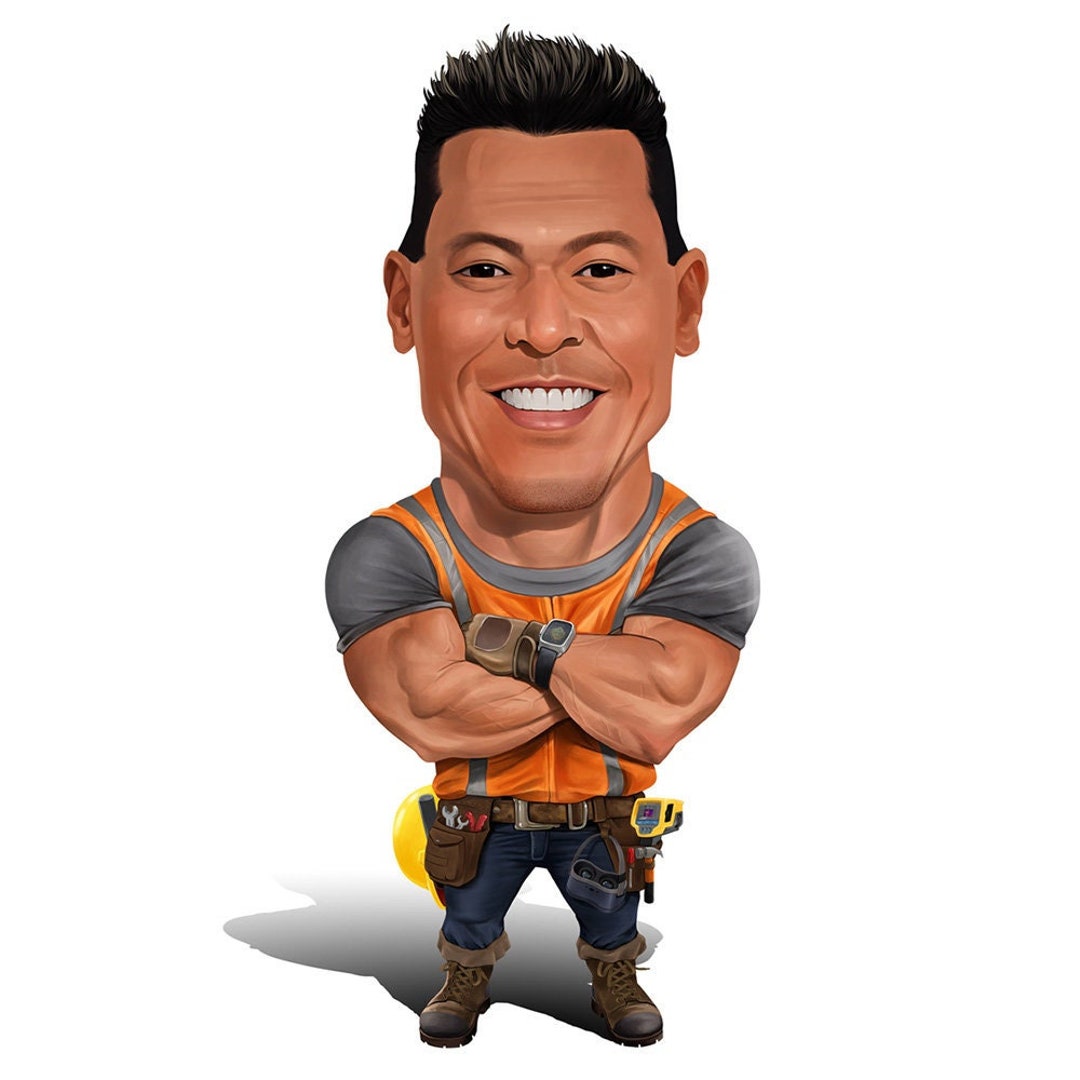 Full Body Caricature | Custom Caricature - Etsy