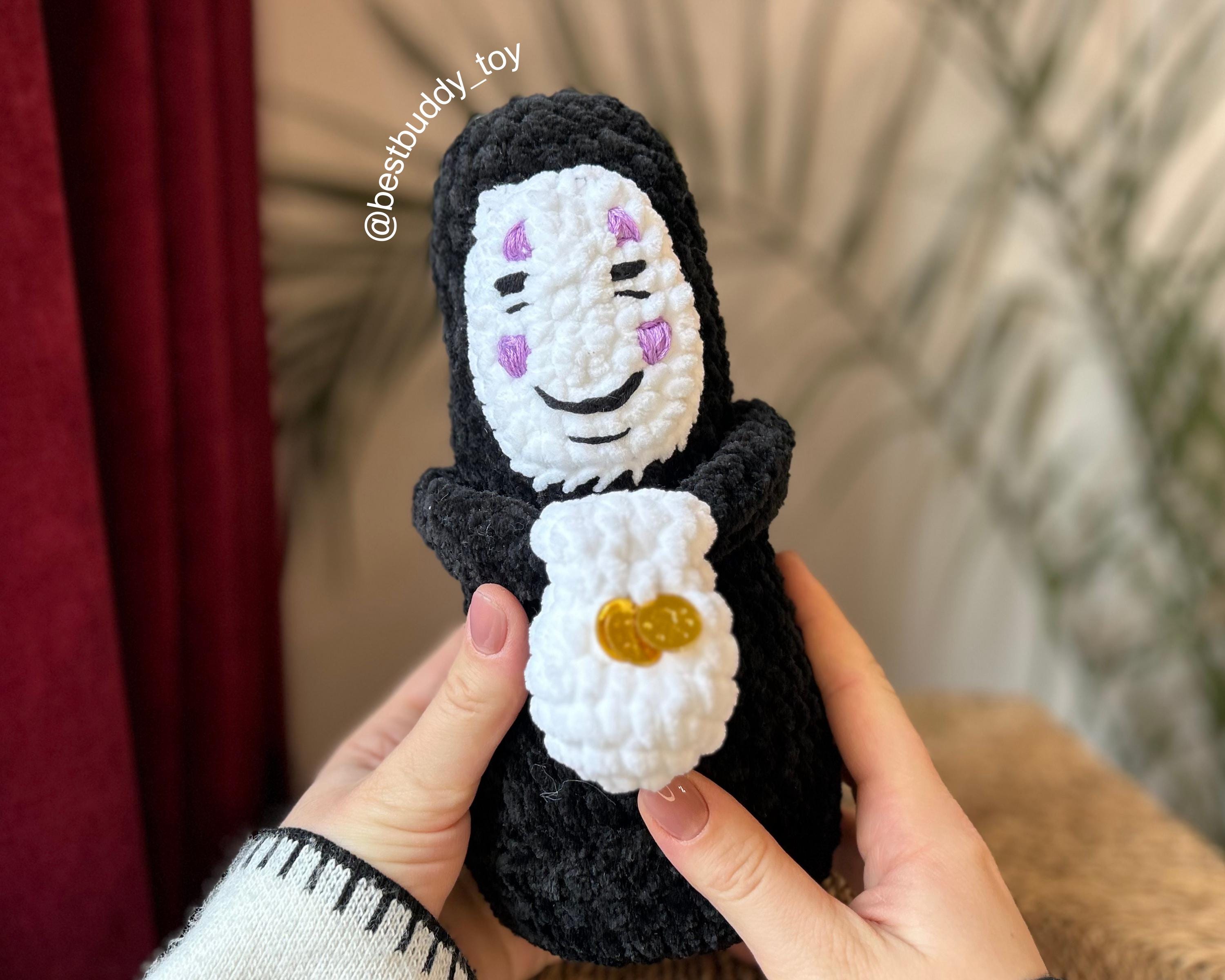 Ghibli Amigurumi Crochet Pattern Bundle | Totoro & No-face Plush | PDF ...