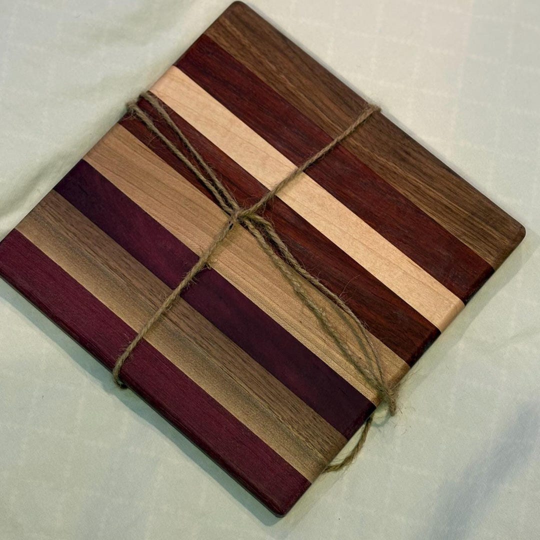 Handmade Wooden Trivet - Etsy