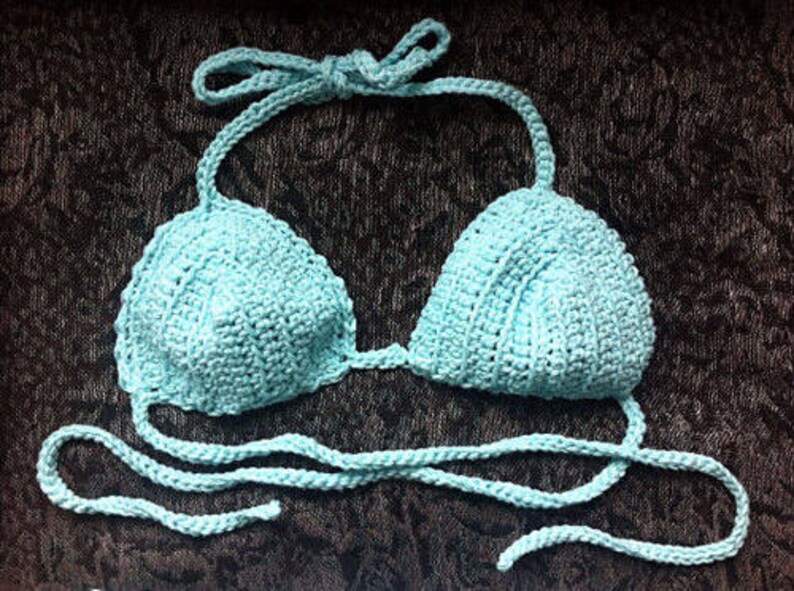 Cotton String Bikini Crochet PATTERN. - Etsy