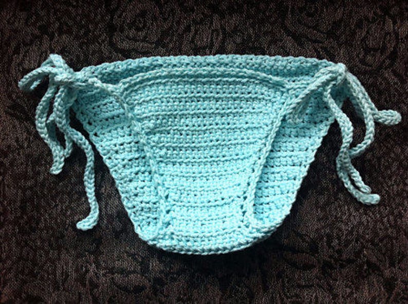 Cotton String Bikini Crochet PATTERN. - Etsy