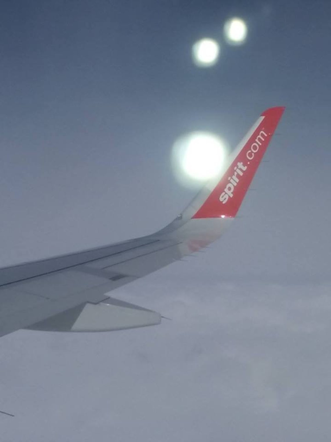 Spirit Airlines Tail Rudder in Flight - Etsy