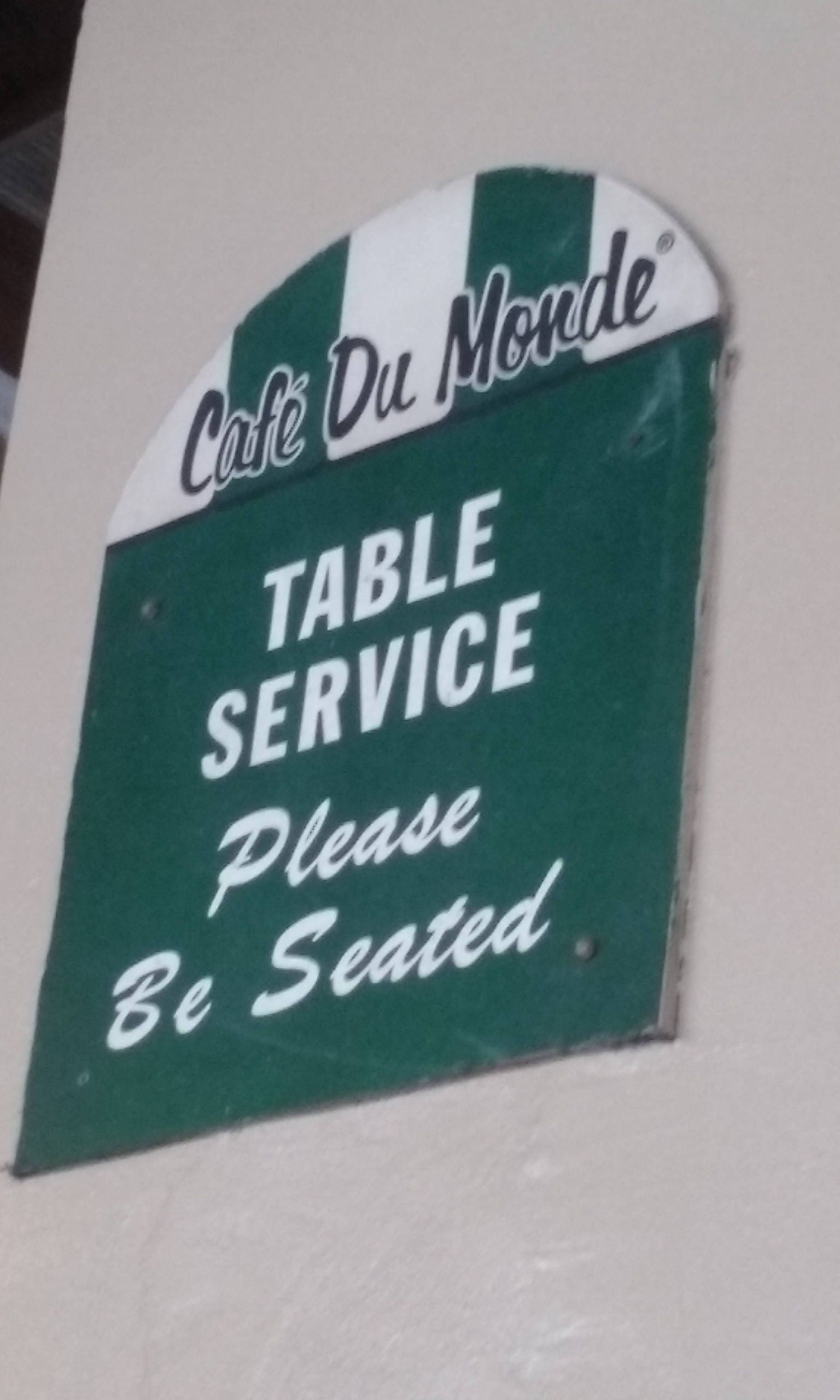 Cafe Du Monde Sign in the French Quarter in New Orleans - Etsy