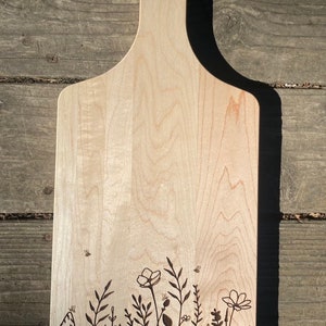 Wildflowers Cutting Board Laser Engraved Cutting Boards - Etsy