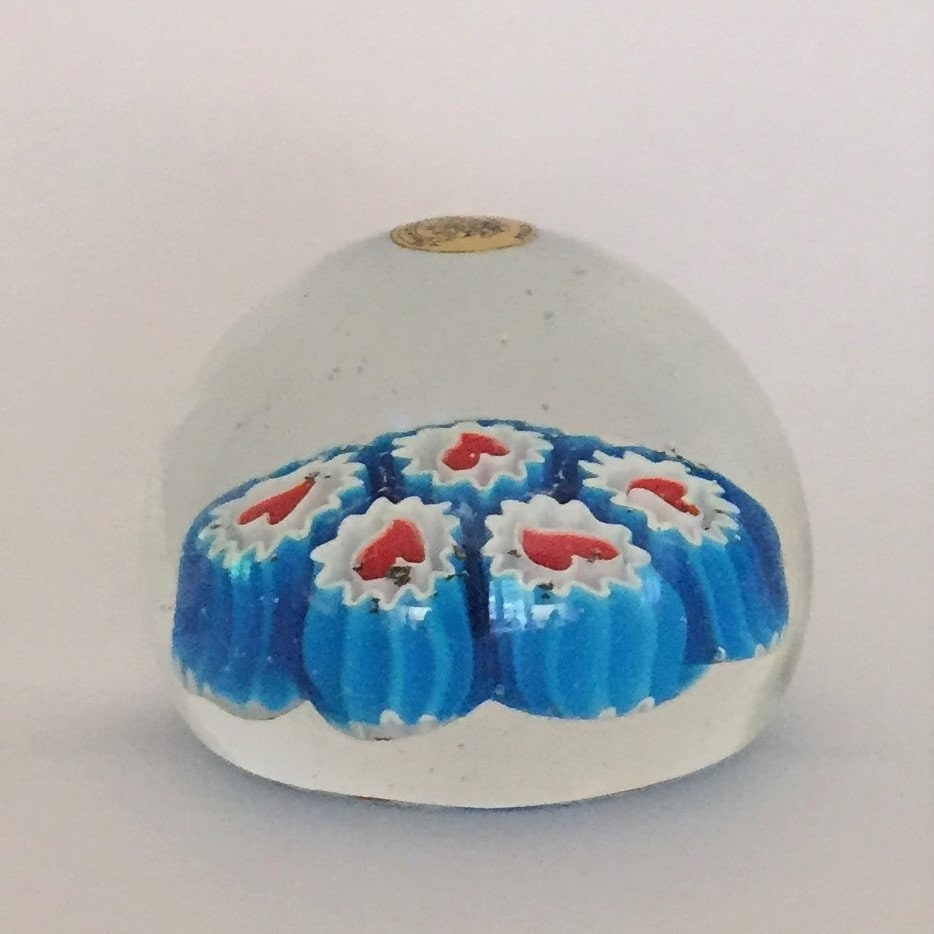 Mini Murano Glass Paperweight House of Goebel - Etsy