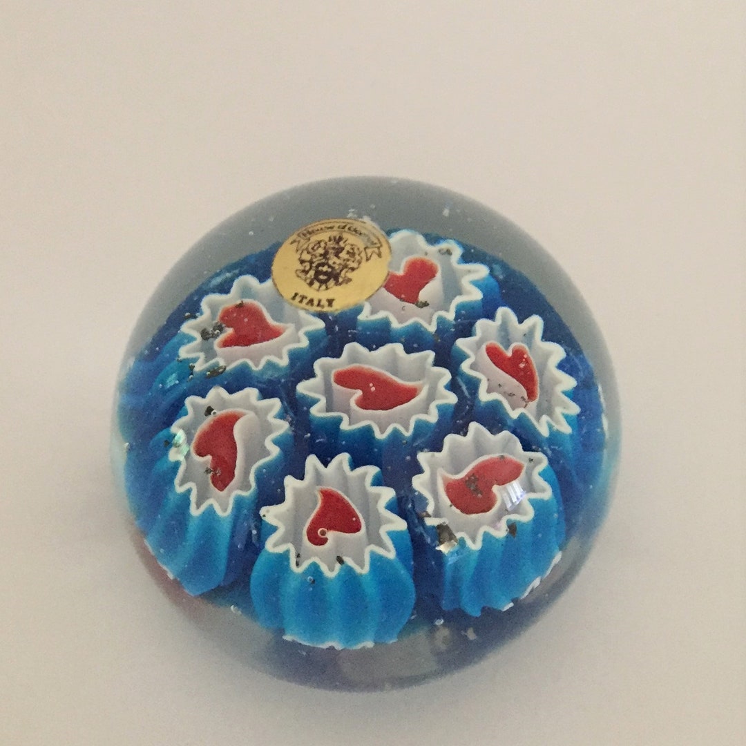 Mini Murano Glass Paperweight House of Goebel - Etsy