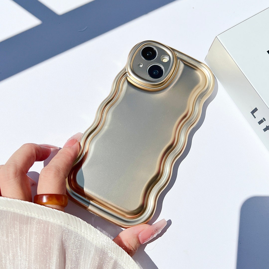 Holographic Metallic Nebula Wavy Effect Shockproof Iphone Case - Etsy