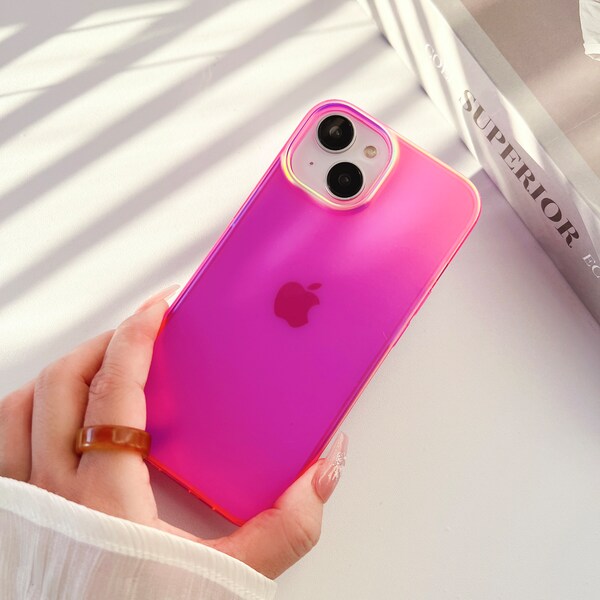 Neon iPhone Case - Etsy