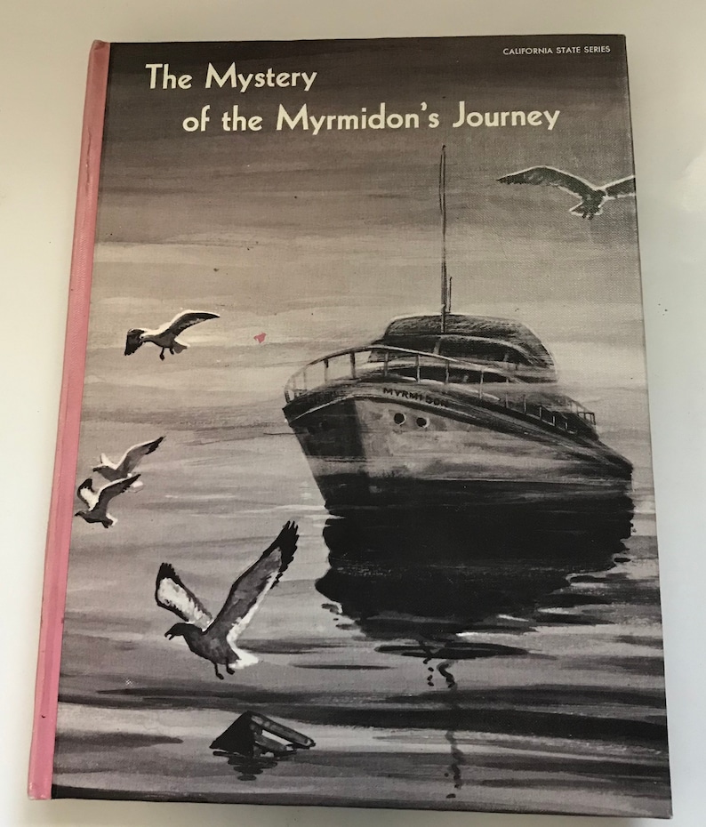 1960s Vintage Children's Books the Mystery of the Myrmidon's Journey by ...
