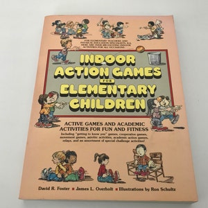 Elementary Teachers Books "indoor Action Games for Elementary Children ...