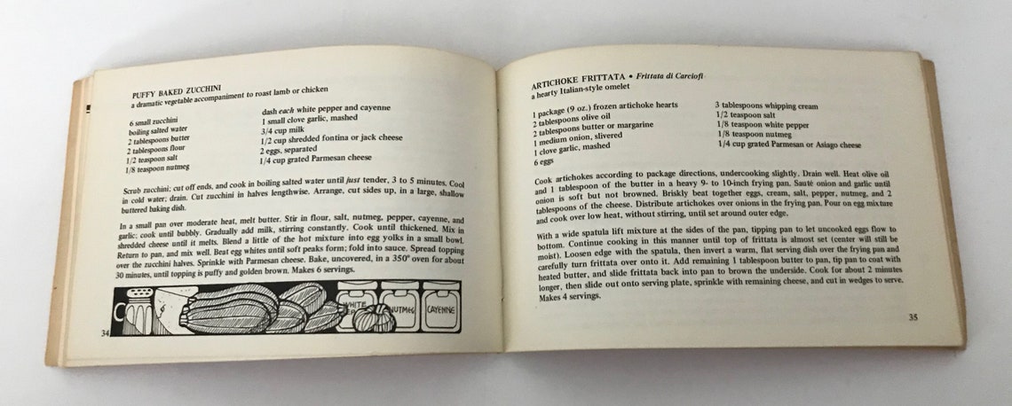 Vintage Cookbooks 1975 bravo Italian Cooking by | Etsy