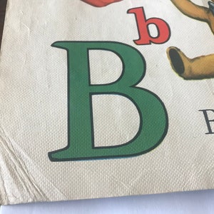 1940s Linen Books ABC Children's Book Gifts for Teachers Classroom ...