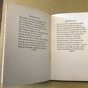 1926 Marpessa by Stephen Phillips Hard Cover Poetry Zeus Mythology Dodd ...