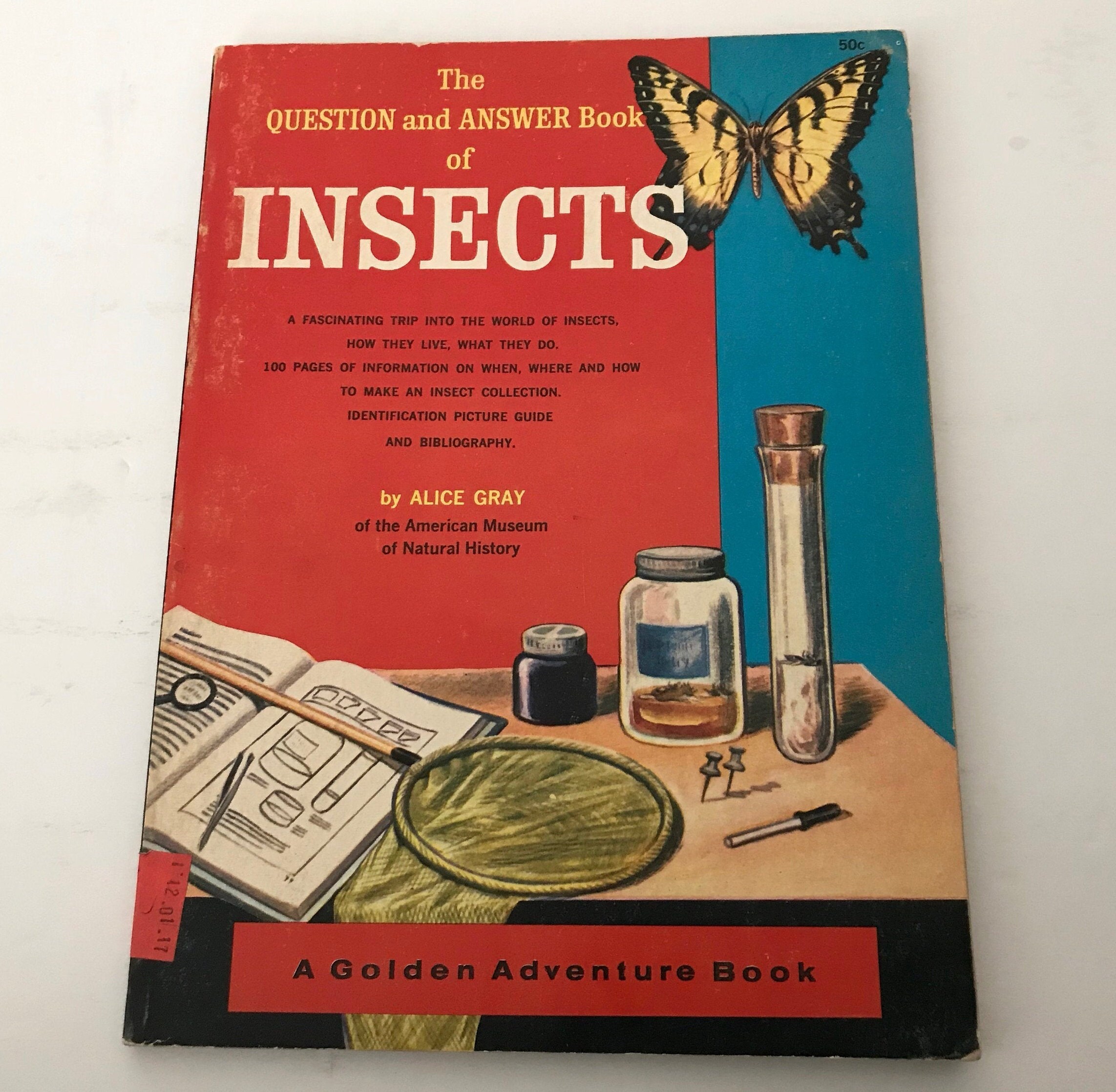 Vintage Insects Manual the Questions and Answers Book of Insects. 1963 ...