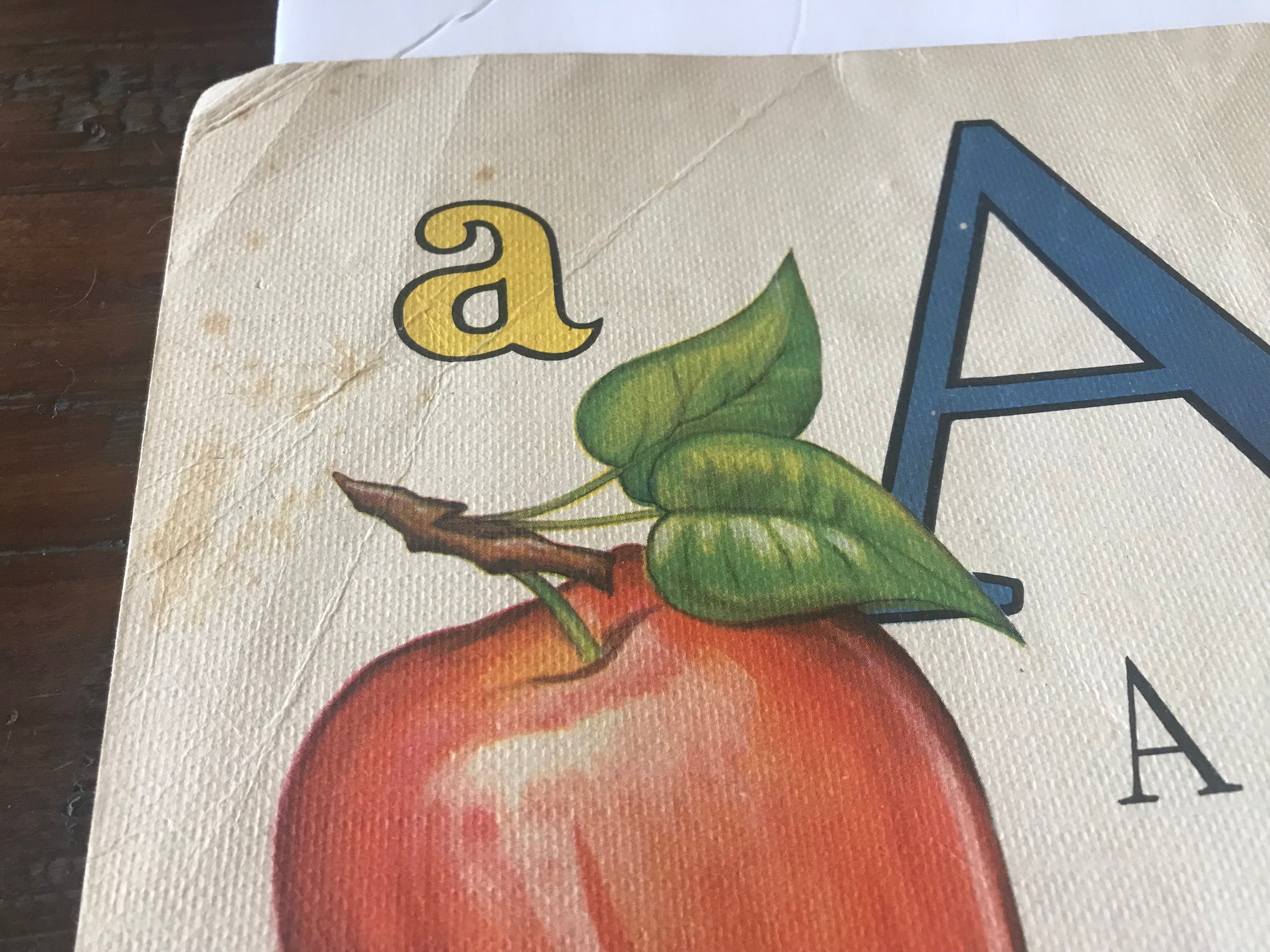 1940s Linen Books ABC Children's Book Gifts for Teachers Classroom ...