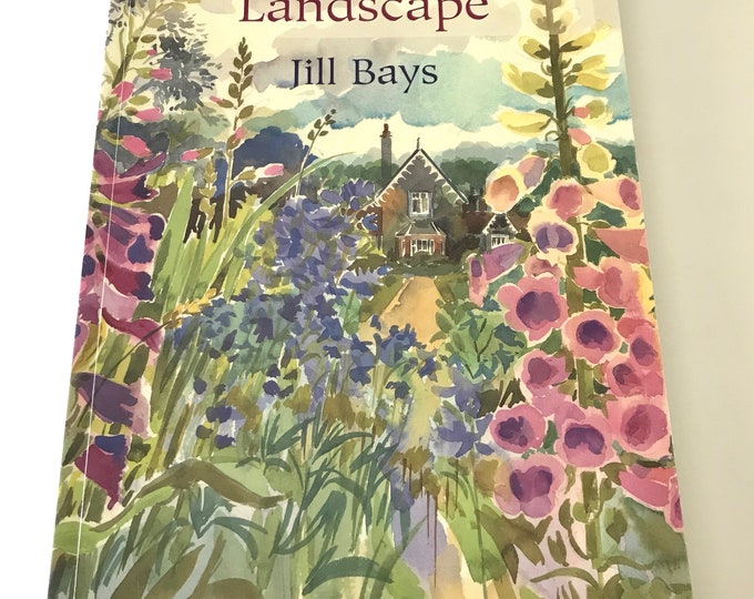 Landscape Painting Books flowers in the Landscape - Etsy