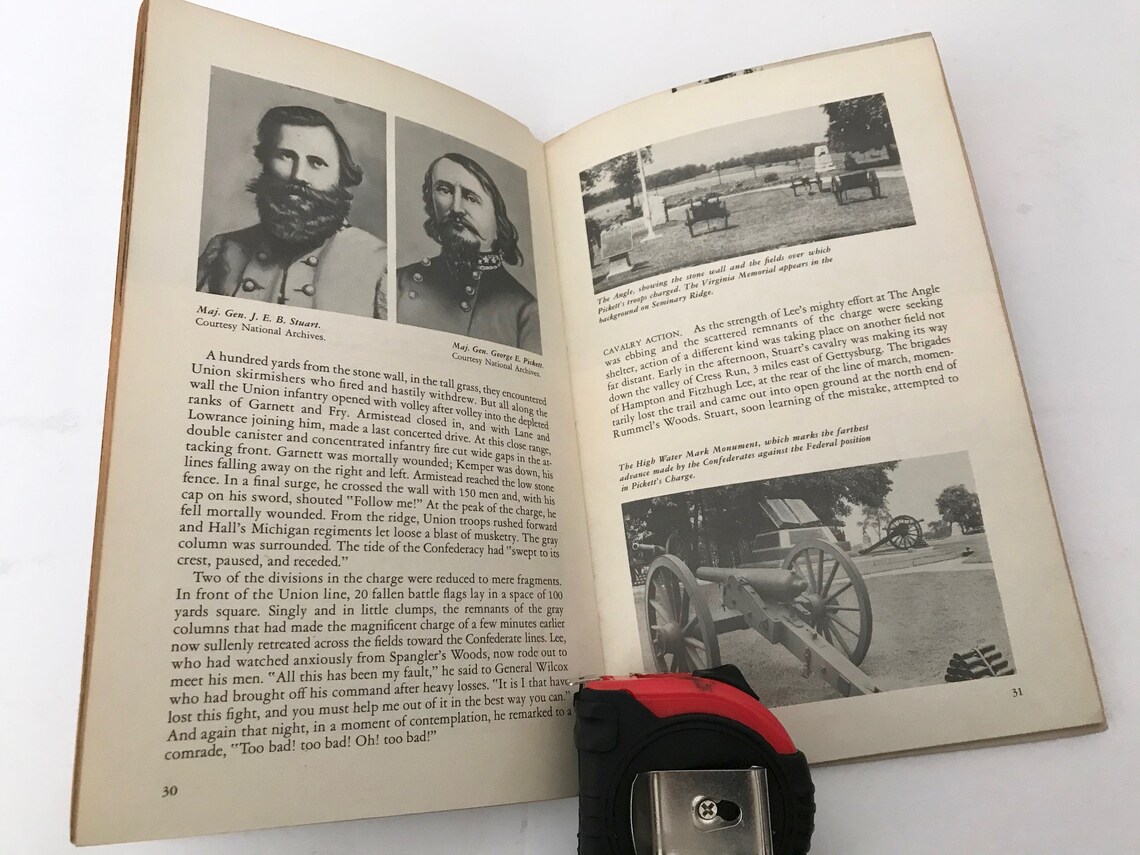 Gettysburg National Militray Park Historical Handbook Number 9 1954 ...