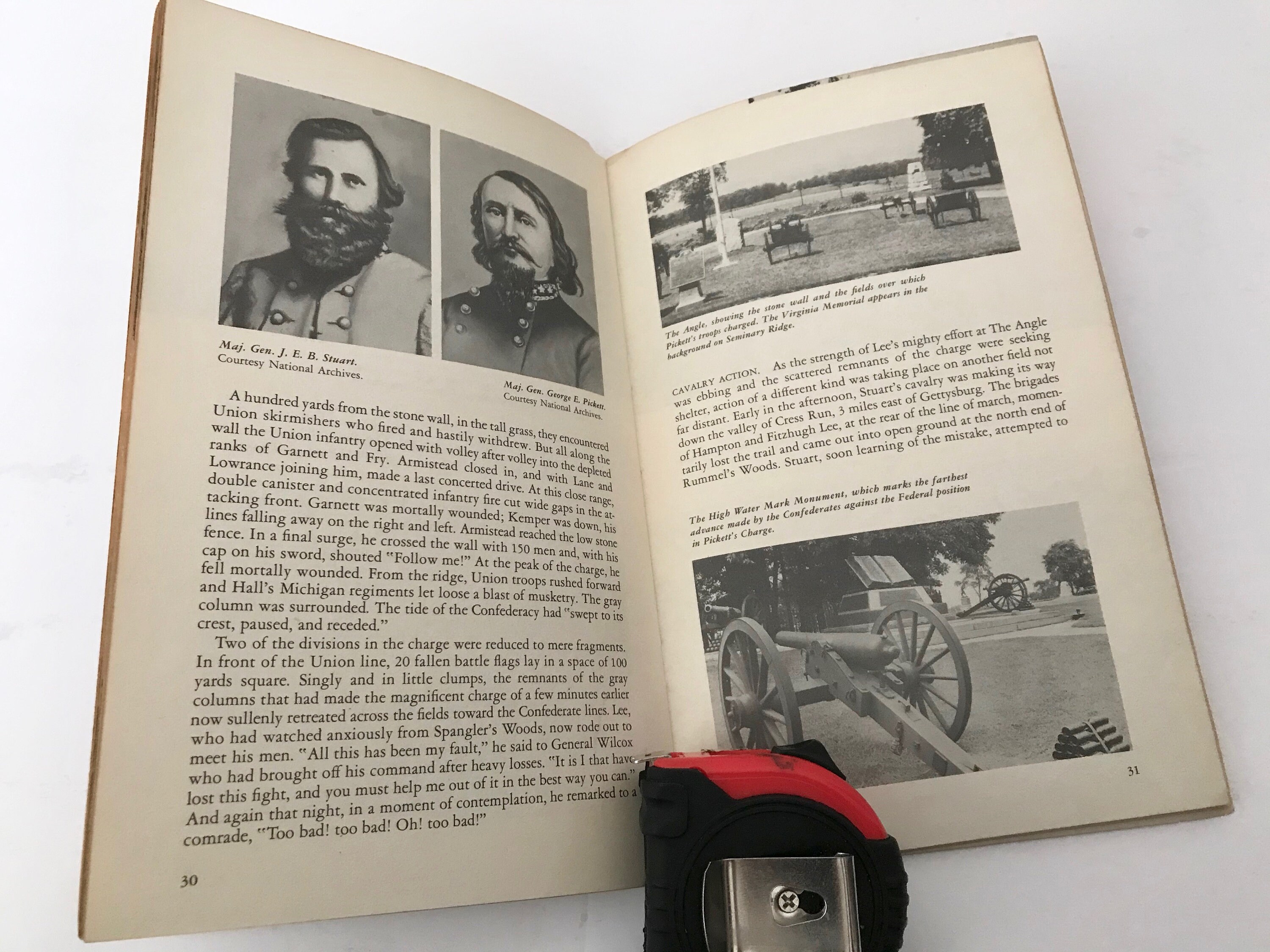Gettysburg National Militray Park Historical Handbook Number 9 1954 ...