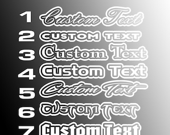 Bike Vinyl Decal | Etsy