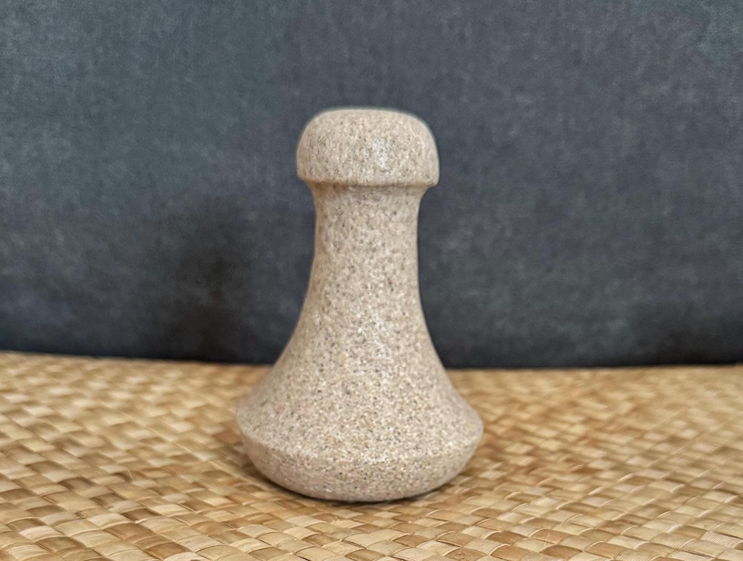 Hawaiian Solid Sandstone Poi Pounder - Etsy
